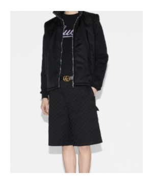 Gucci Monogramme Panelled Zip-up Vest