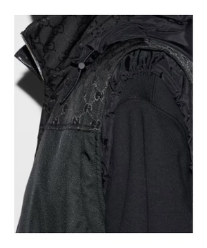 Gucci Monogramme Panelled Zip-up Vest
