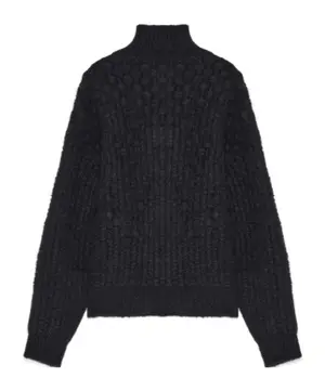 JIL SANDER High Neck Zip-up Cardigan