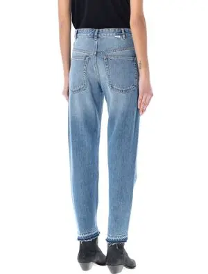 Isabel Marant Étoile Belden Button-fastening Straight Leg Jeans