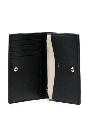 Marc Jacobs Zippered Detail Wallet - Black