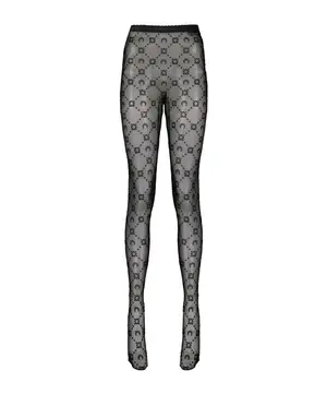 MARINE SERRE All-over Moon Printed Tights