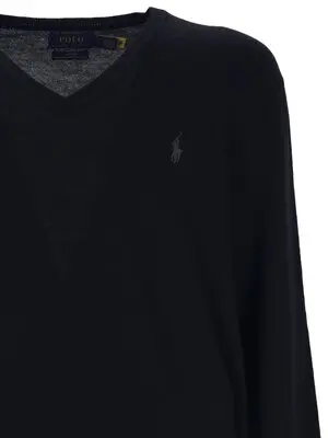 Polo Ralph Lauren Embroidered V-neck Jumper