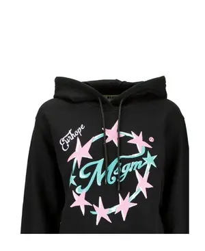 MSGM Logo Print Hoodie