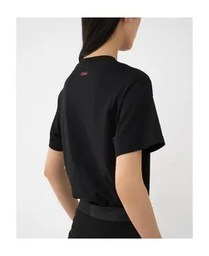 Chloé Embellished Guitar T-shirt