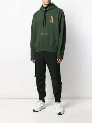 Palm Angels Pa Logo Hooded Sweater