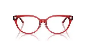 Versace Full Frame Eyeglasses - Red