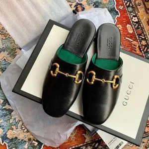 Gucci Pericle Horsebit Slipper
