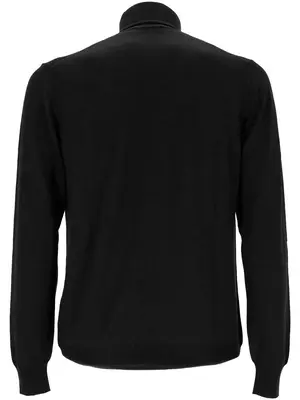 GRAN SASSO Long Sleeve High Neck Jumper - Black