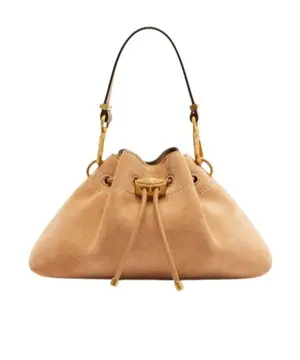 JIMMY CHOO Drawstring Tote Bag - Nude