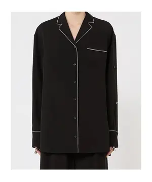 Sportmax Long-sleeve Collared Button-up Overshirt