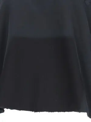 MAISON MARGIELA Embroidered Fleece Hoodie - Black