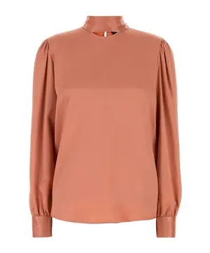 Tom Ford Tie Detailed Blouses