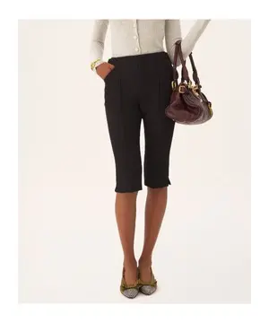 Chloé Belted Bermuda Shorts