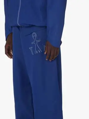 J.W.ANDERSON Jw Anderson Anchor Logo Printed Twisted Joggers