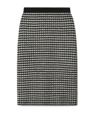 Tory Burch Jacquard Knit Pencil Skirt