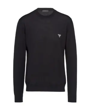 Prada Knitted Jumper - Black