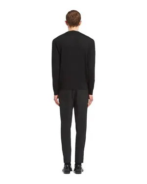 Prada Knitted Jumper - Black