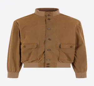 Aspesi Stand Collar Casual Jacket - Brown