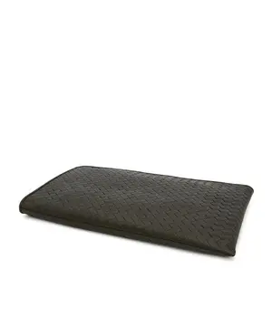 Bottega Veneta Intrecciato Woven Clutch - Black