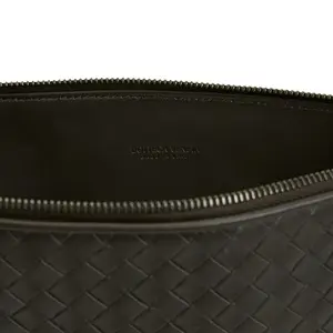 Bottega Veneta Intrecciato Woven Clutch - Black