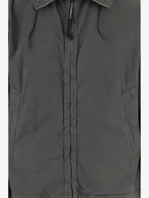 C.P. COMPANY Micro Reps Hooded Jacket - Black