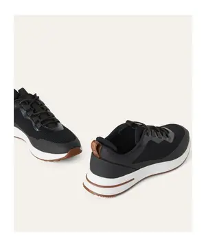 Loro Piana Week End Walk Sneakers - Black