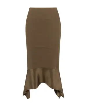 TOTEME Asymmetric Midi Skirt - No
