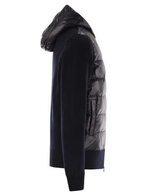 Moncler Padded Zip-up Cardigan With Hood