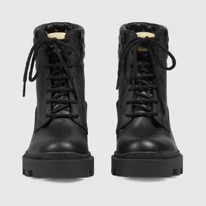 Gucci Gg Supreme Ankle Boots