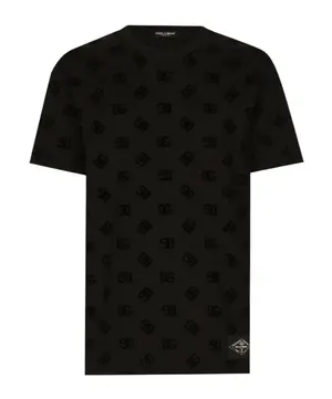 Dolce & Gabbana Dolce Gabbana Logo Patch Crewneck T-shirt