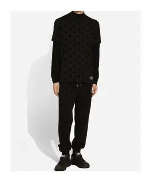 Dolce & Gabbana Dolce Gabbana Logo Patch Crewneck T-shirt