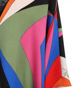 Emilio Pucci Goccia-print Maxi Dress
