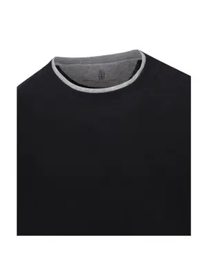 Brunello Cucinelli Layered-effect Crewneck T-shirt