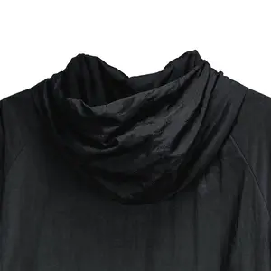 Dolce & Gabbana Hooded Jacket With Logo Plaque