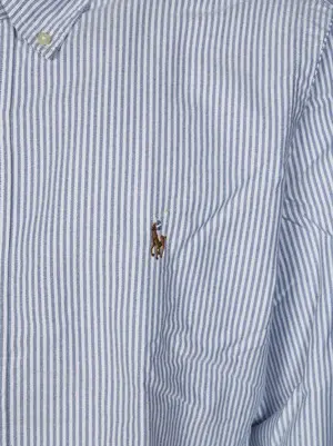 Polo Ralph Lauren Striped Button-down Shirt - Gray