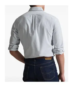Polo Ralph Lauren Striped Button-down Shirt - Gray