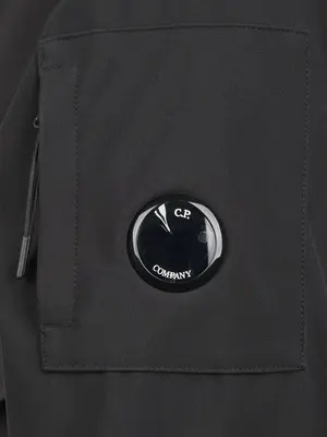 C.P. COMPANY Logo Detail Casual Jacket - Black