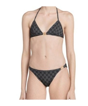 Gucci Printed Gg Stretch Jersey Bikini