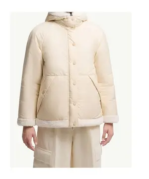 Moncler Zip-up Fleece Jacket With Drawstring Hood