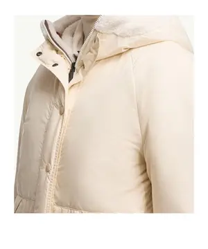 Moncler Zip-up Fleece Jacket With Drawstring Hood