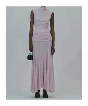 Magda Butrym High-neck Sleeveless Midi Dress