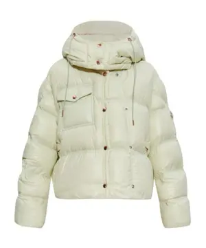 Moncler Erea Quilted Hooded Down Jacket - Green