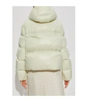 Moncler Erea Quilted Hooded Down Jacket - Green