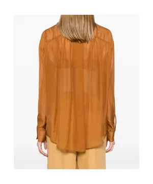 FORTE_FORTE Chiffon Silk Shirt