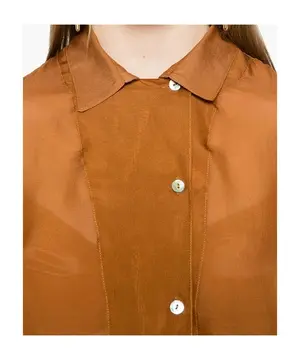 FORTE_FORTE Chiffon Silk Shirt