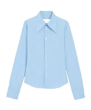 AMI Paris Long Sleeve Shirt - Blue