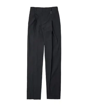 WOOYOUNGMI Wooyoungmi Belt Loop Casual Pants Black