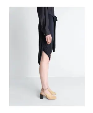 LEMAIRE Wrap Skirt - Black