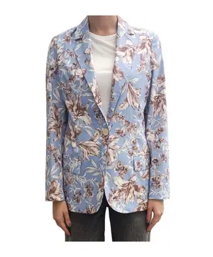 Liu Jo Printed Poplin Blazer
